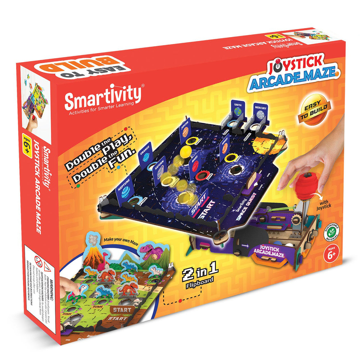 Smartivity Joystick Arcade Maze DIY STEAM Construction Game – Get ...