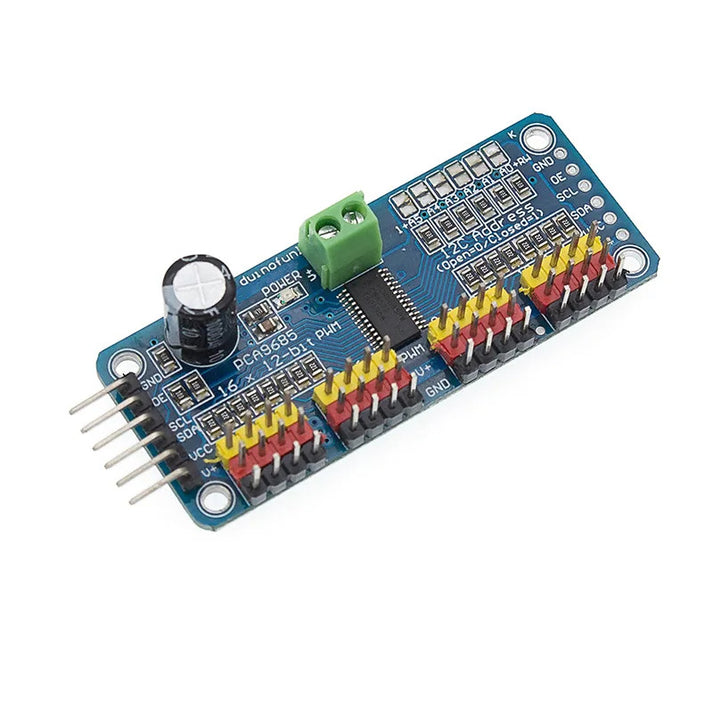 PCA9685 16-Channel Servo Driver I2C Module – Get Hacking STEM Store