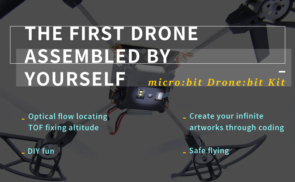 ElecFreaks micro:bit Drone:bit Kit – Get Hacking STEM Store