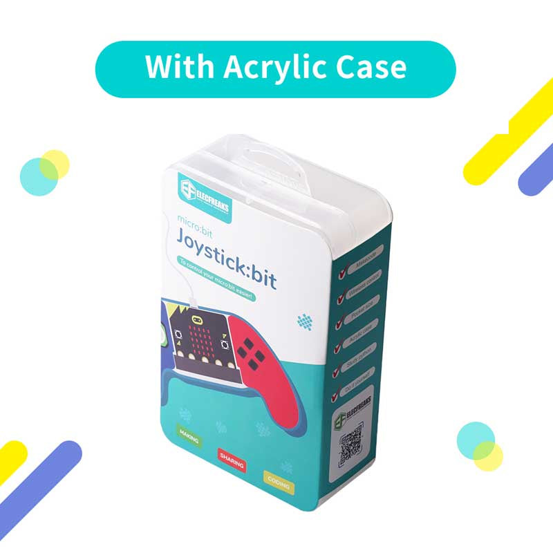 ElecFreaks Joystick:bit 2 Kit: Remote Controller (with Acrylic Handle) – Get Hacking STEM Store